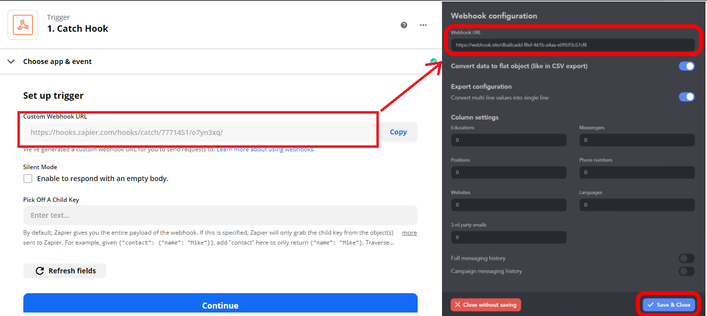 How To Send Profiles To Hubspot Via Zapier Webhook Linked Helper
