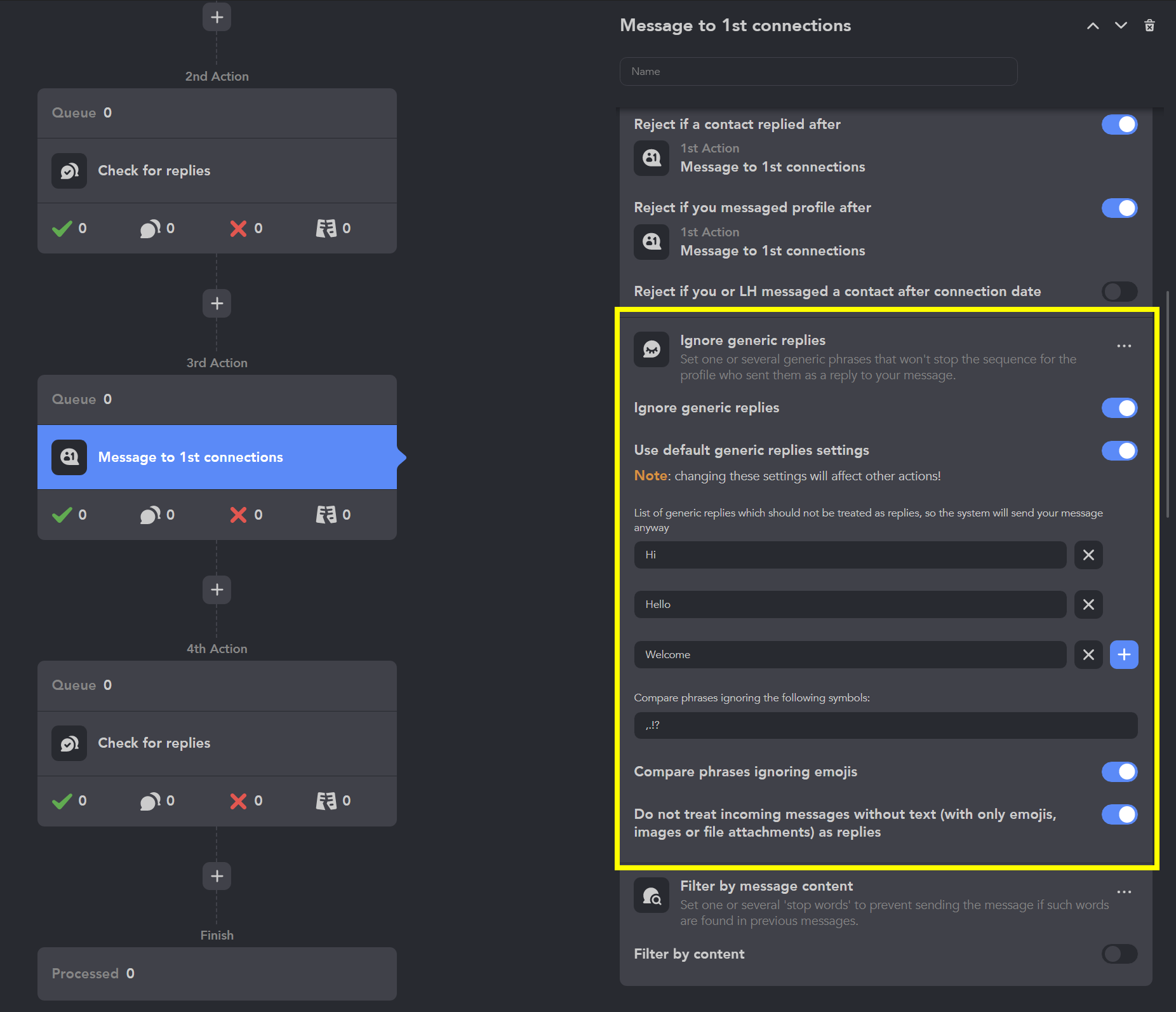 Recently Added Features Linked Helper 4430