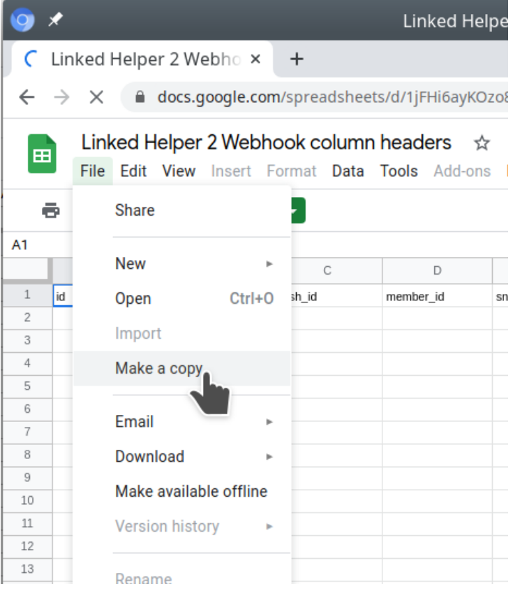 Cómo enviar perfiles a Google Sheets o cualquier otro CRM / aplicación web mediante Zapier ...