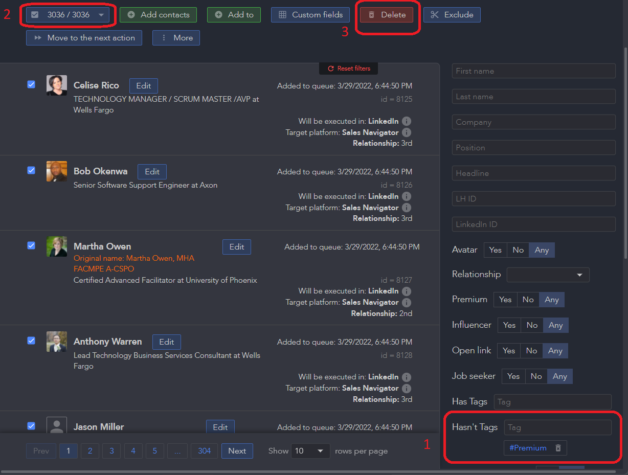 How to send free InMails to Open profiles – Linked Helper