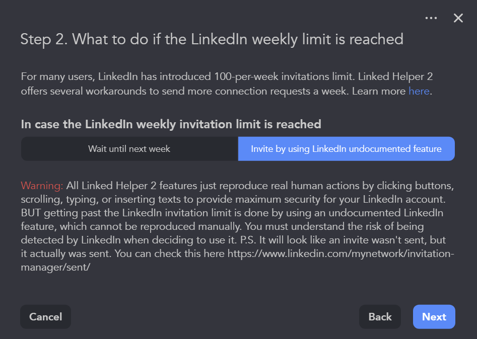 How to warm-up, invite, and follow-up 2nd and 3rd-degree connection – Linked Helper