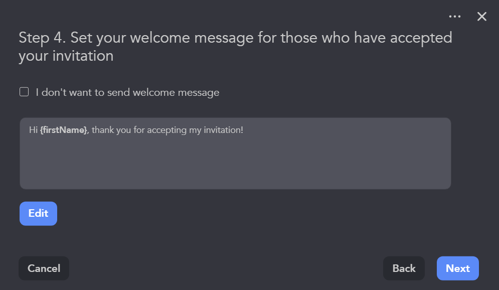 How to warm-up, invite, and follow-up 2nd and 3rd-degree connection – Linked Helper