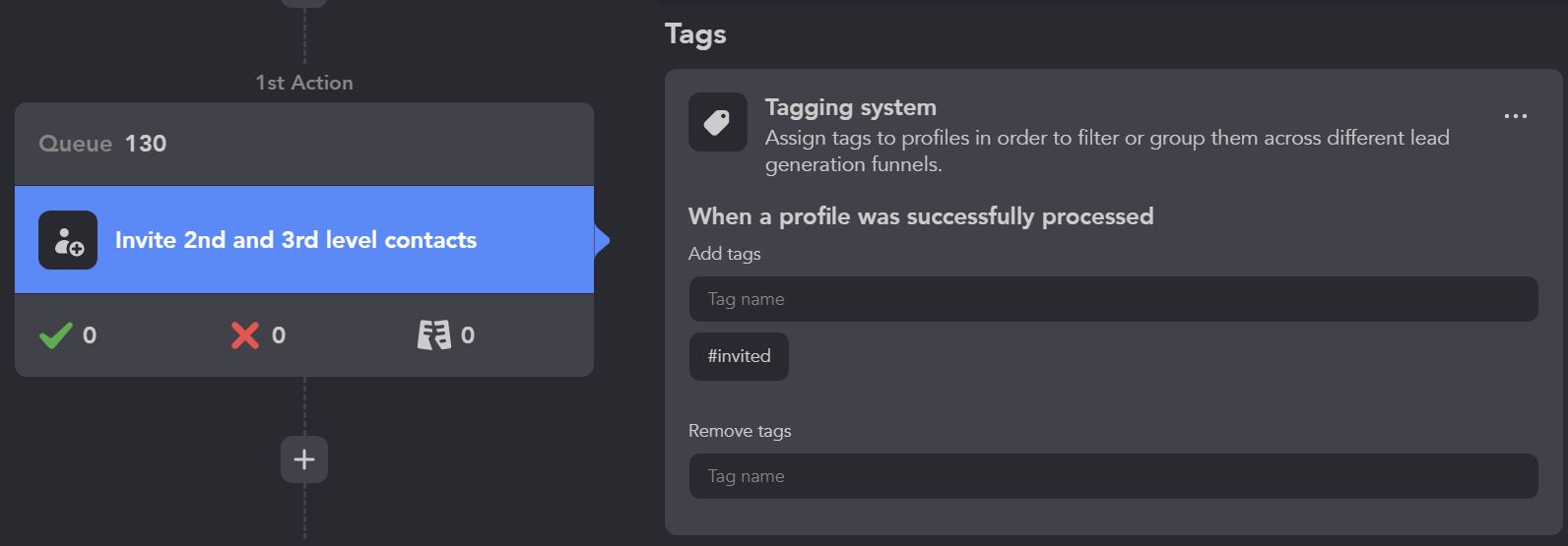 Linked Helper tags – Linked Helper
