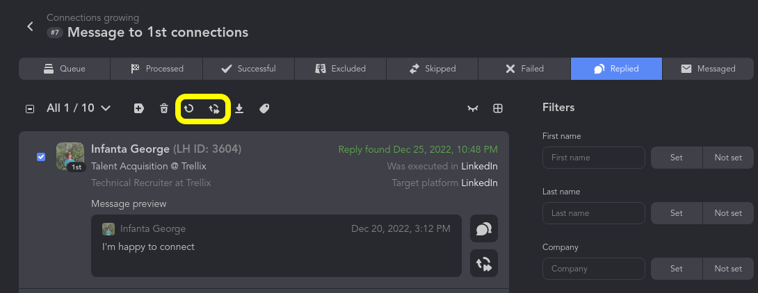 Linked Helper lists explained – Linked Helper